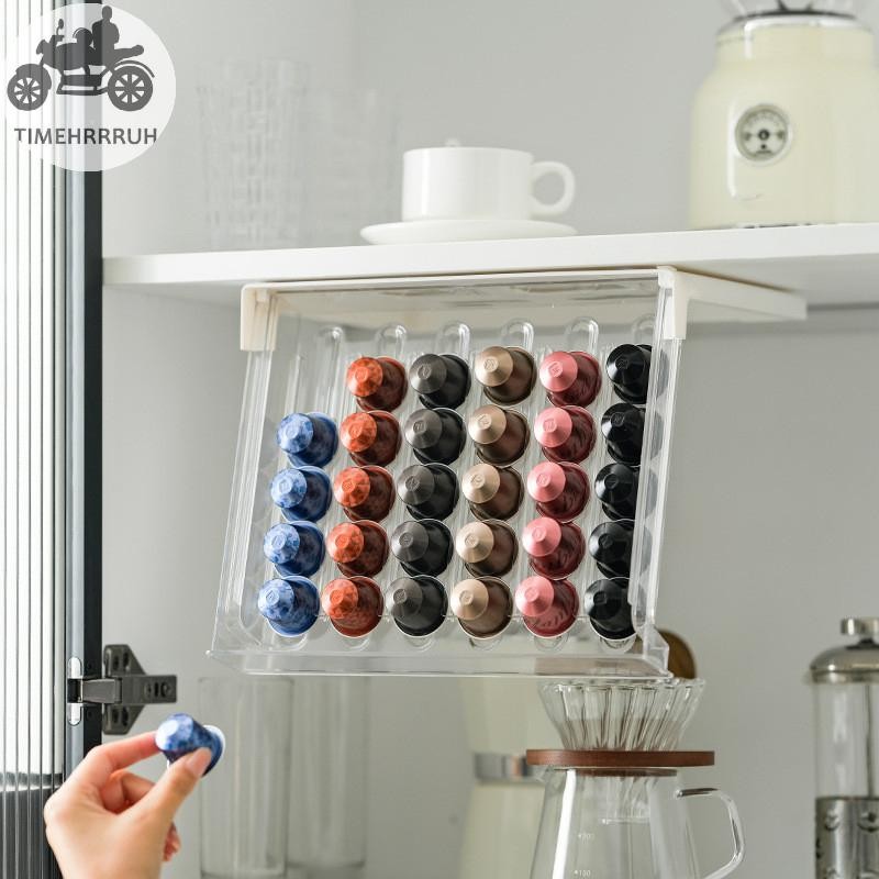 time Coffee Capsule Holder Capsule Coffee Tea Bag Storage Rack Drawer ...