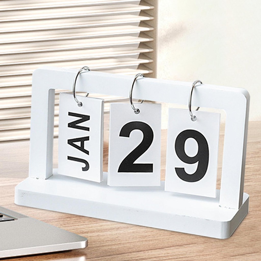 Desk Date Display Reusable Calendar for Desk Large Display Wedding ...