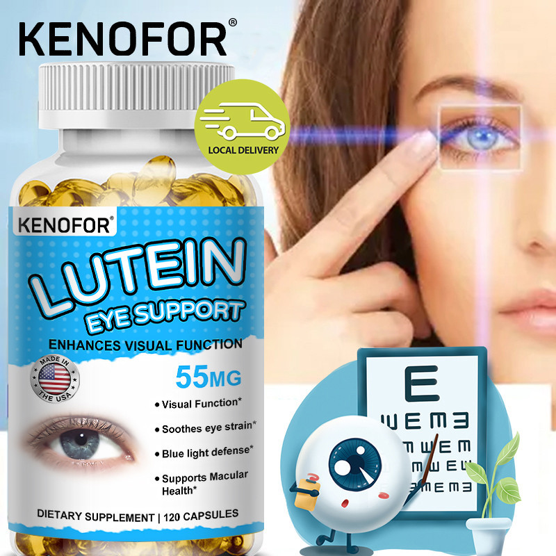 KENOFOR Eye Vitamin Supplement - Improves Eye Fatigue, Dry Eyes and ...