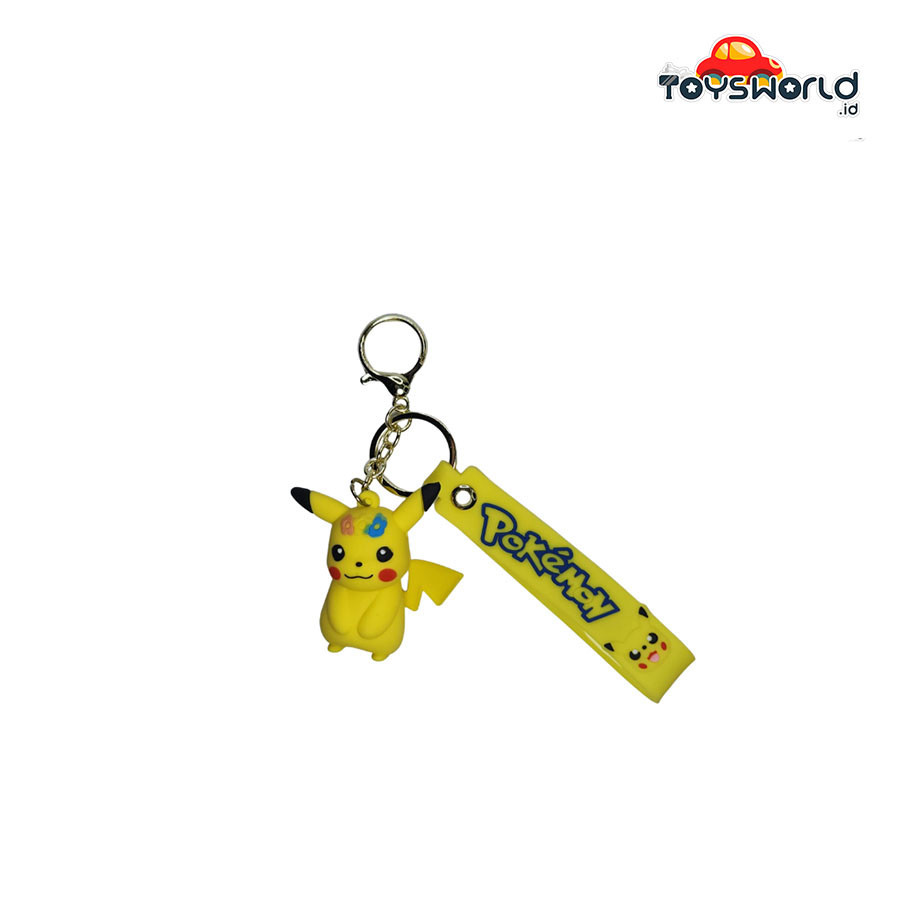 Pokemon Pikachu Flower Keychain | Shopee Philippines
