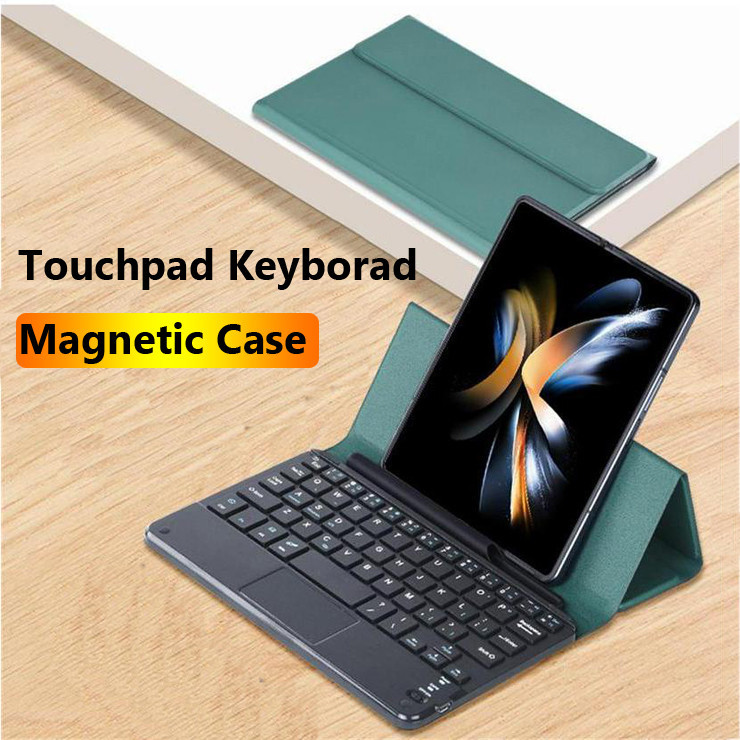 Luxury Trackpad Keyboard Case for Samsung Z Fold 6 Fold 5 Z Fold 6 5G Z ...