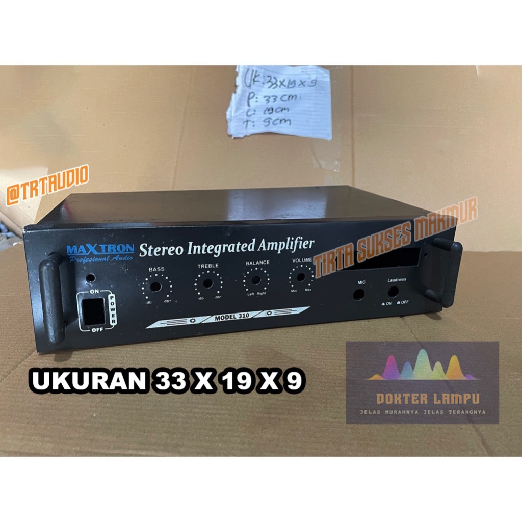 310 MAXTRON SOUND SYSTEM AMPLIFIER POWER BOX | Shopee Philippines