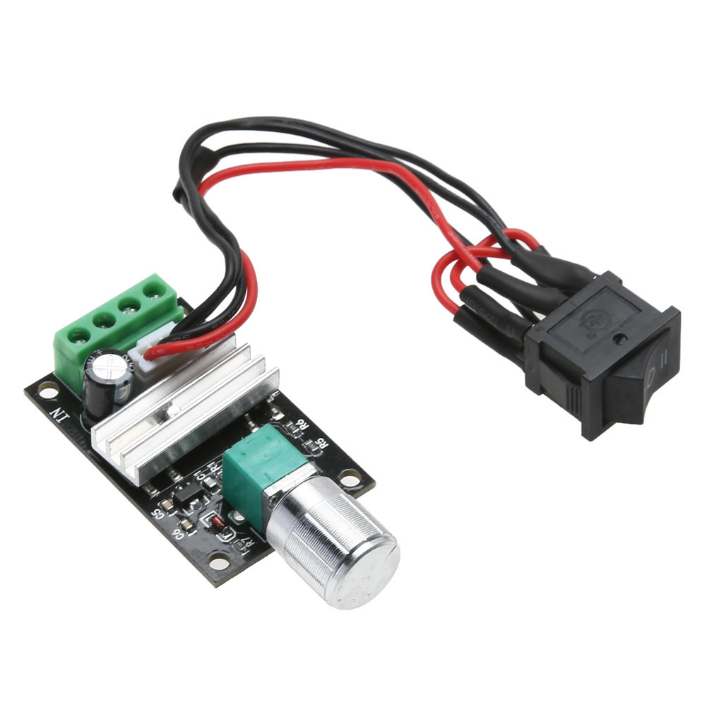 6V 12V 24V 3A DC Motor speed Controller Reversible PWM Control Forward / Reverse Switch | Shopee ...