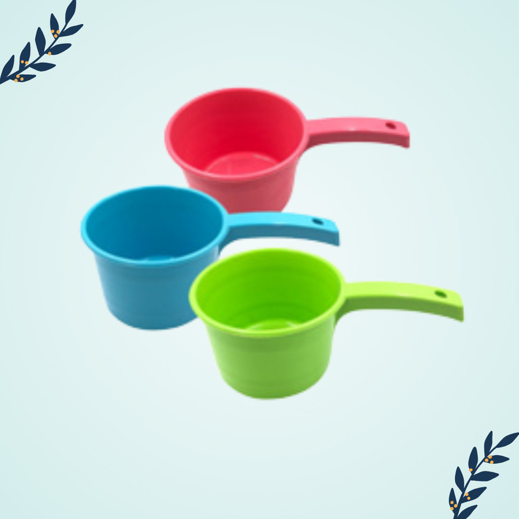 Happy Plastic Colored Multi-purpose Water Scoop Dipper /Plastic Dipper ...