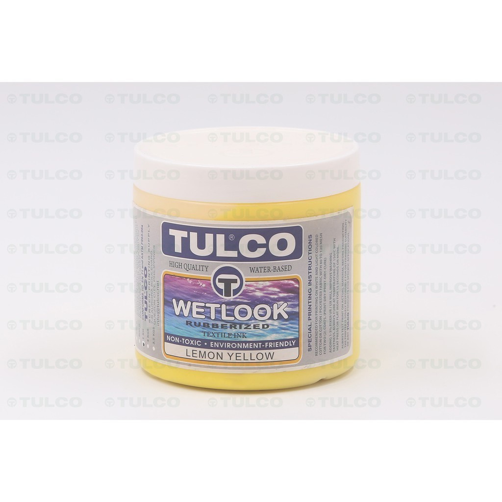 [500G] Tulco Wetlook (Assorted Colors) Textile Paint Silk Screen ...