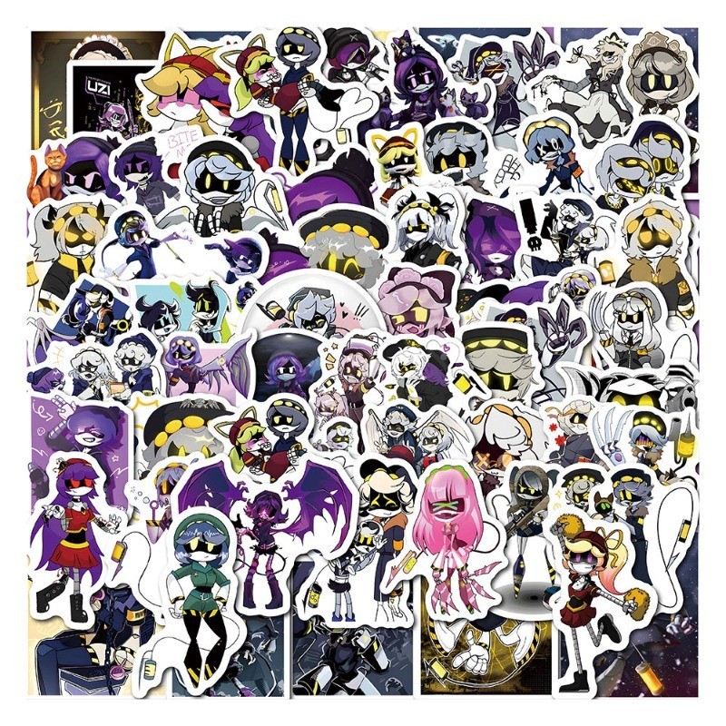 Murder Drones Stickers 60Pcs/Set Waterproof Stickers Decal for Toys ...