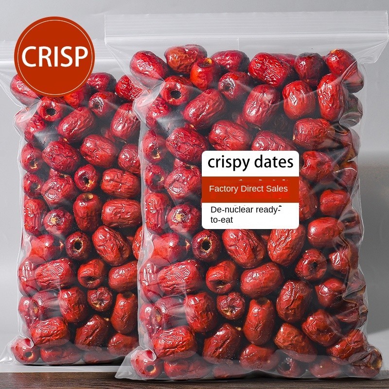 Crispy jujubes seedless and crispy big red dates dried dates small ...