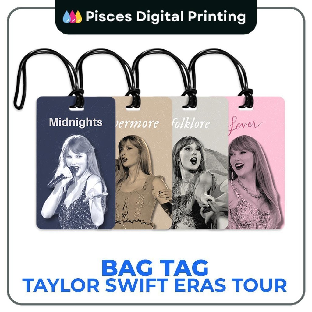 [PDP] Bag Tag Taylor Swift The Eras Tour Personalized Tag, PVC ...