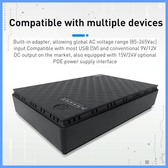 Mini UPS Power Supply for Wifi Portable Uninterruptible Power Supply ... Mini UPS Power Supply for Wifi Portable Uninterruptible Power Supply ...