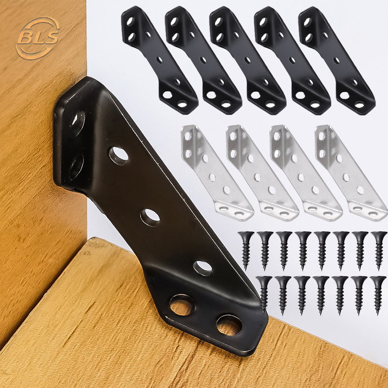 Metal Triangle Support Frame Universal Furniture Corner Connector ...