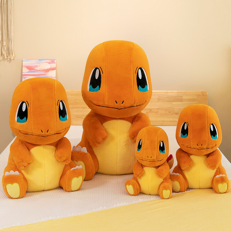 Children's Cartoon Cute Charmander Pokémon Plush Doll Boys' and Girls ...
