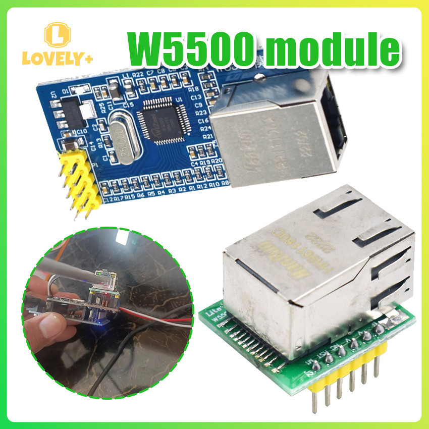 Usr Es1 Spi To Lan W5500 Full Hardware Tcp Ip Ethernet 51 Stm32