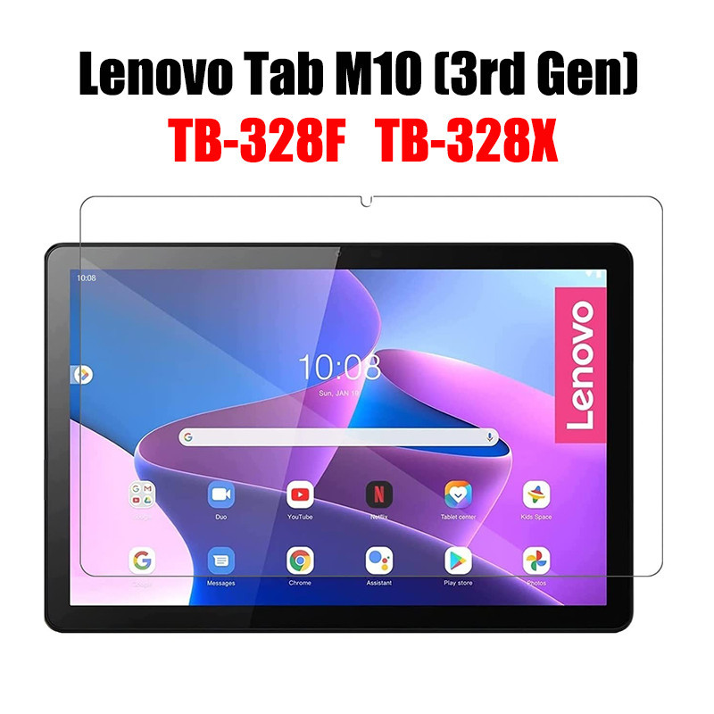 Tempered Glass For Lenovo Tab M10 (3rd Gen) 10.1 inch 2022 TB-328F/TB-328X Screen Protective ...