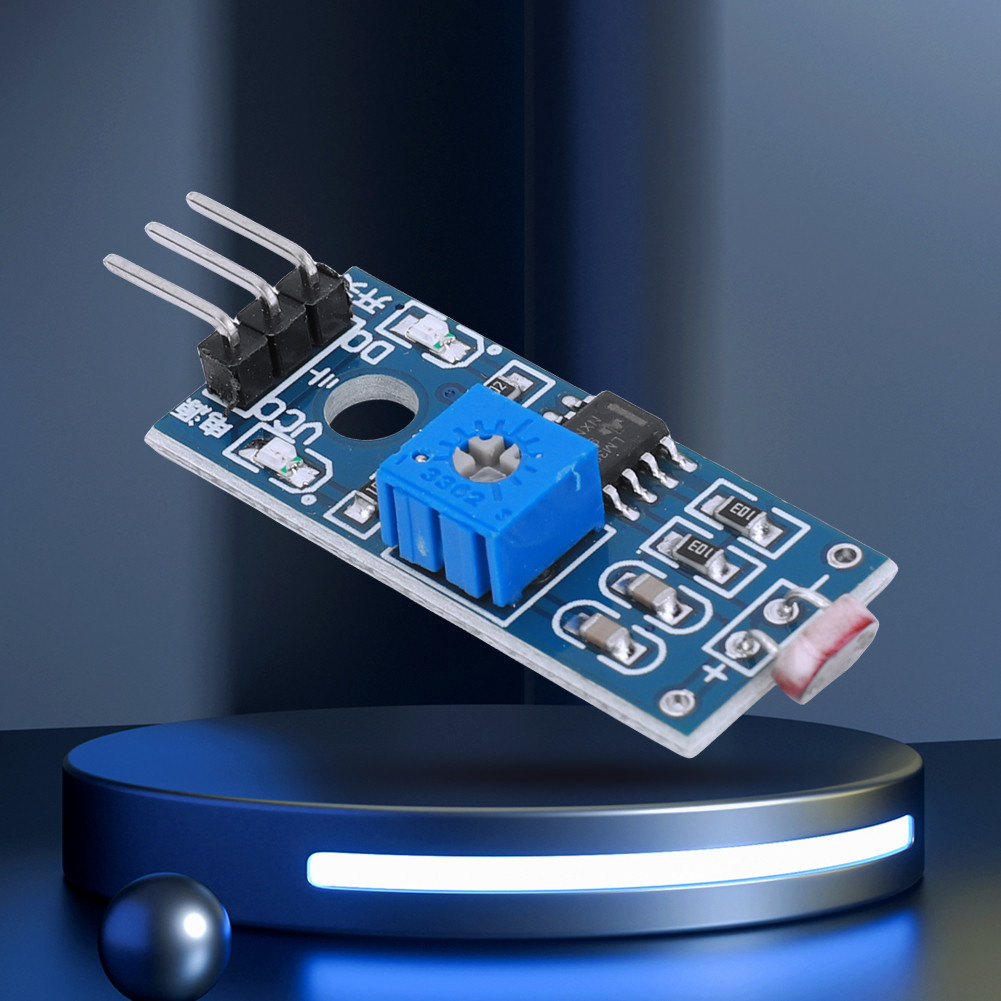 LM393 Light Sensor Switch Module with Digital Analog Output for Arduino ...