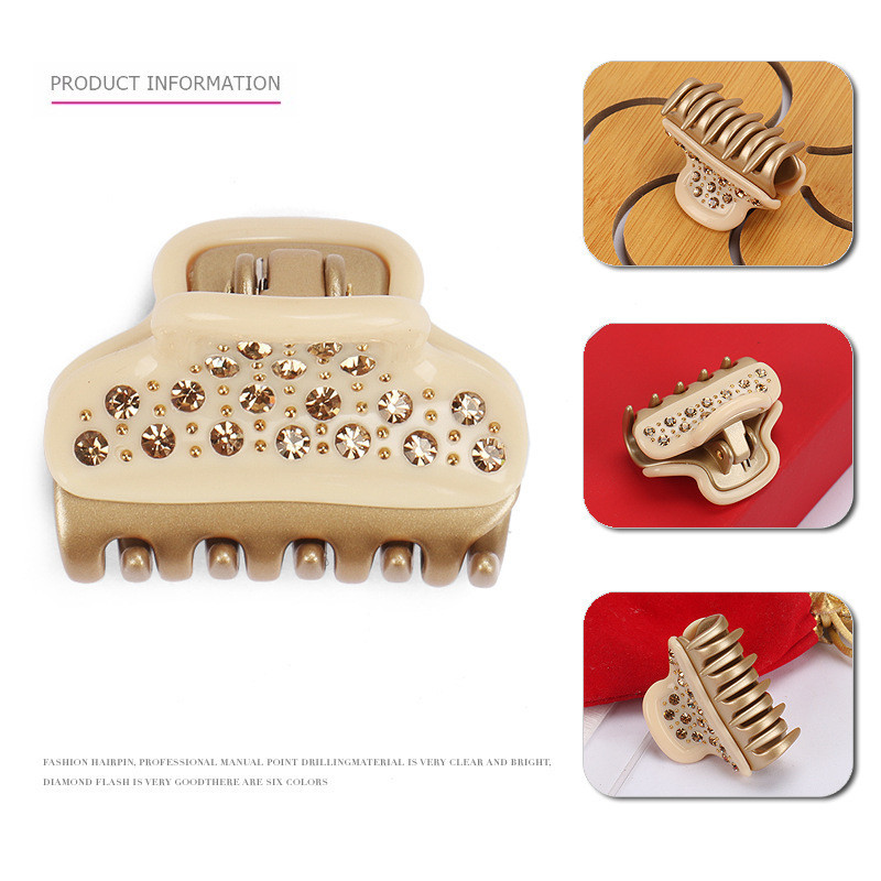 Wondom Gold Medium Hair Clip Alexander Same Style French Acetate Full ...