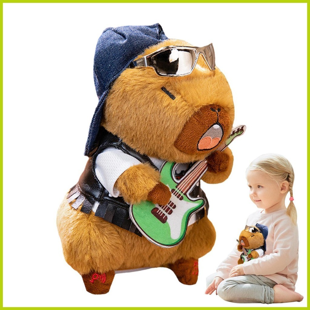 Cute Capybara Plushies Stuffed Capybara Recording Toy Interactive ...