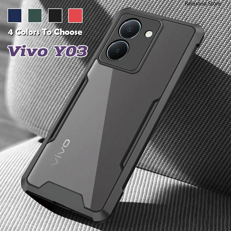 Vivo Y04 Y03 2025 Clear Phone Case For Vivo Y03 Y04 Y03t Y04t Y04s Y04a ...