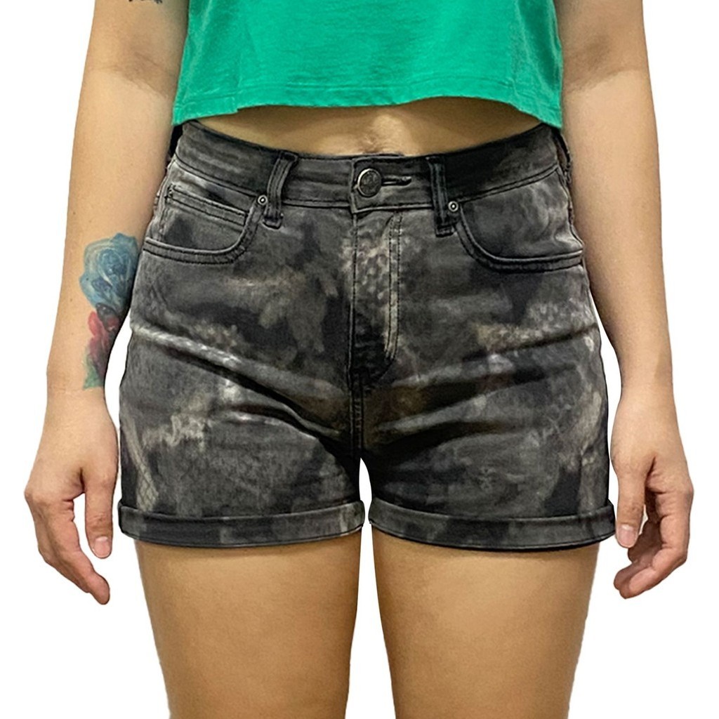 Lee High Waist Stretchable Zip Fly Shorts for Women | Shopee Philippines