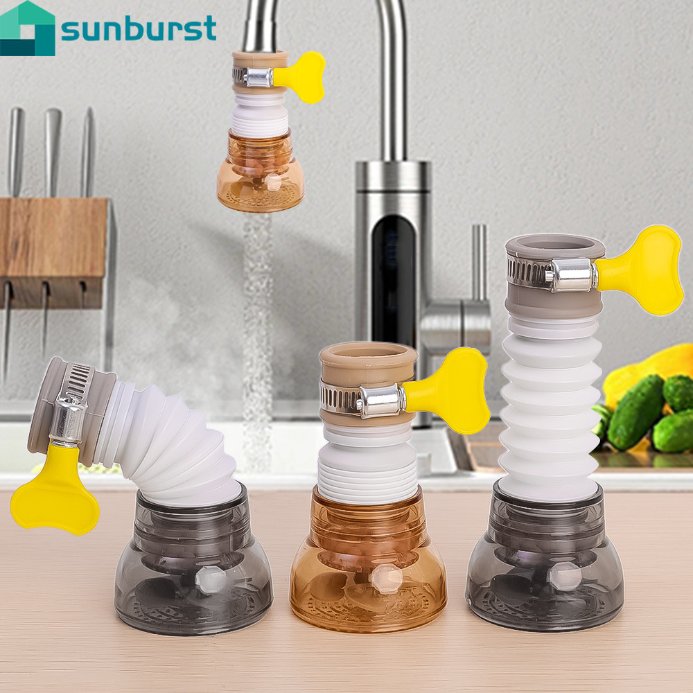 Water Tap Purifier - Splash-proof Faucet Filter - 360 Degree Rotation ...