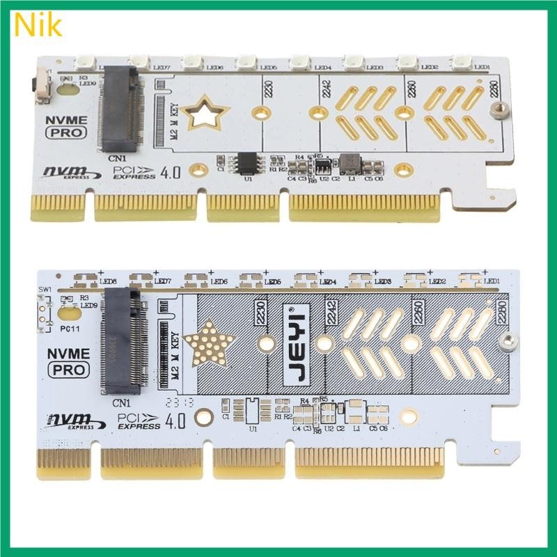 Niki SSD PCIE Adapter M 2 SSD PCIE Expansion Board with LED Indicator ...