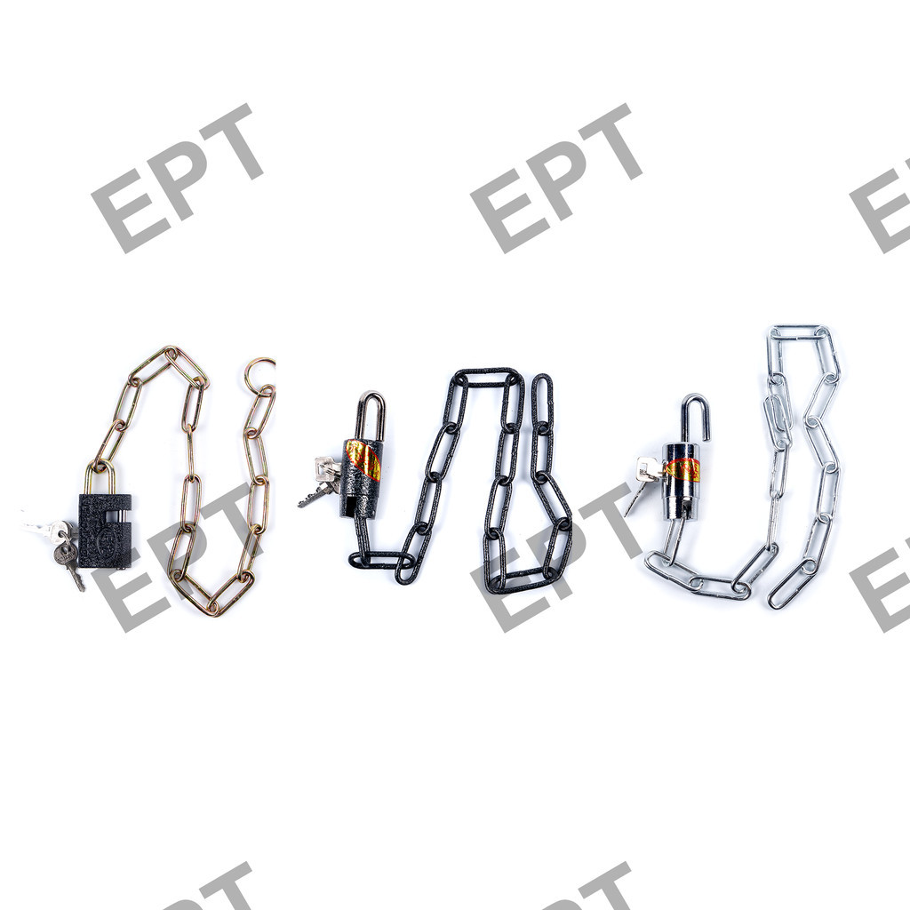 Gate Chain Lock Heavy Duty chain door lock gate Bicycle Lock | Shopee ...
