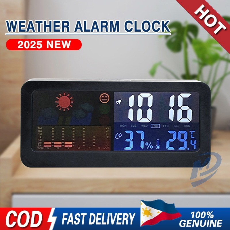 Smart sensing digital alarm clock LED Alarm clock Large display table Multi-function clock ...
