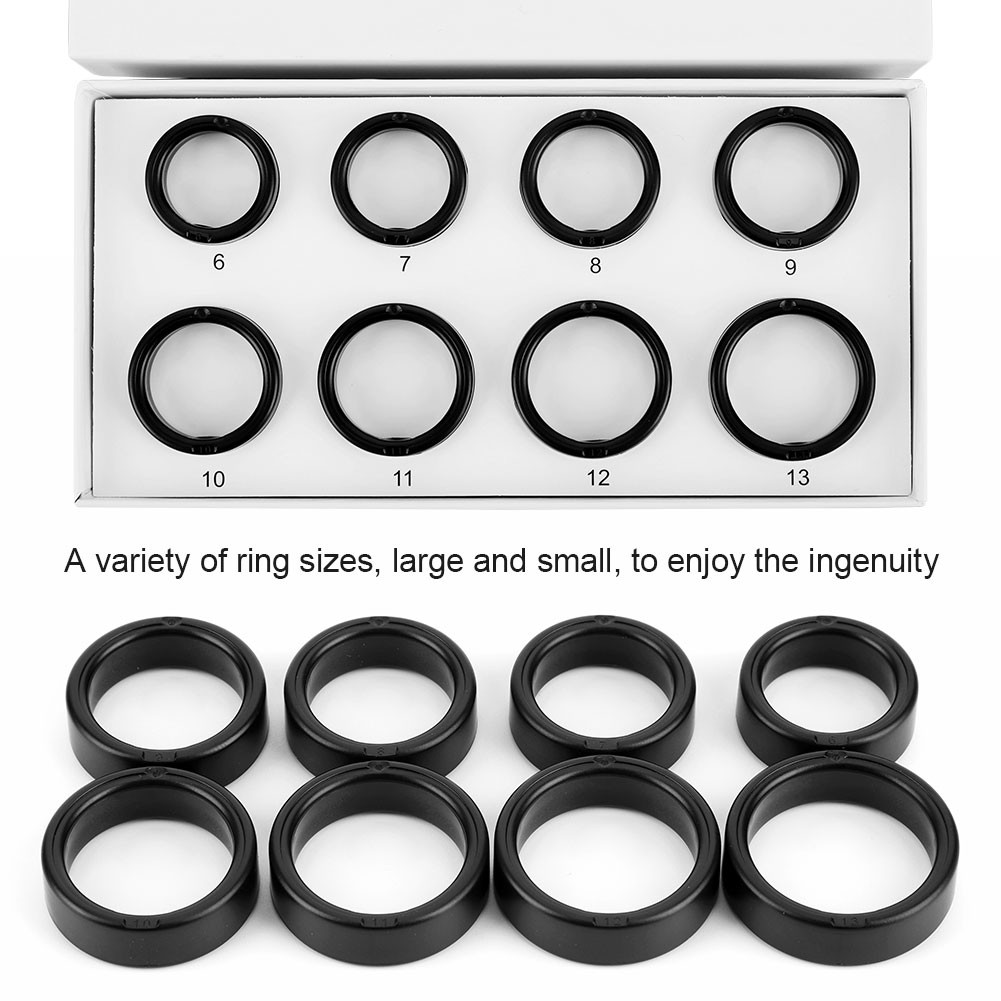 Smart Ring Sizing Kit Ring Measurement Tool Includes 8 Sample Ring ...