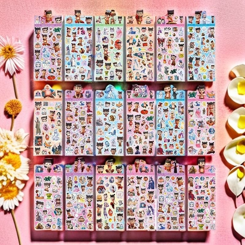 Nezha 2 Dress up Stickers Nezha Movies Nezha Stickers Cute Cartoon ...