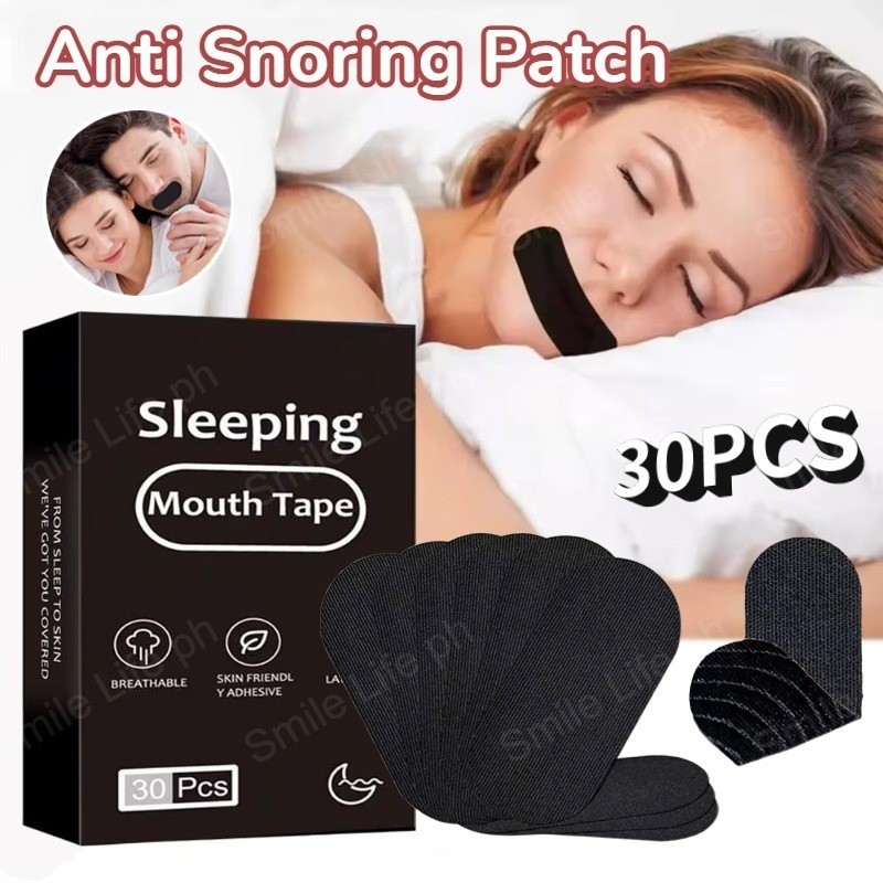 30pcs Oral Breathing Correction Patch Anti Snoring Sleep Mouth Tape Medical Grade Improved ...