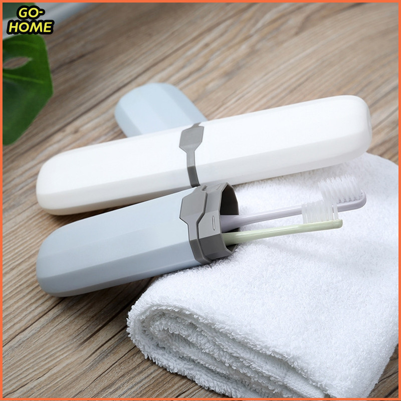 【GO⚡】Toothbrush Toothpaste Storage Box Portable Toothbrush Box Student ...