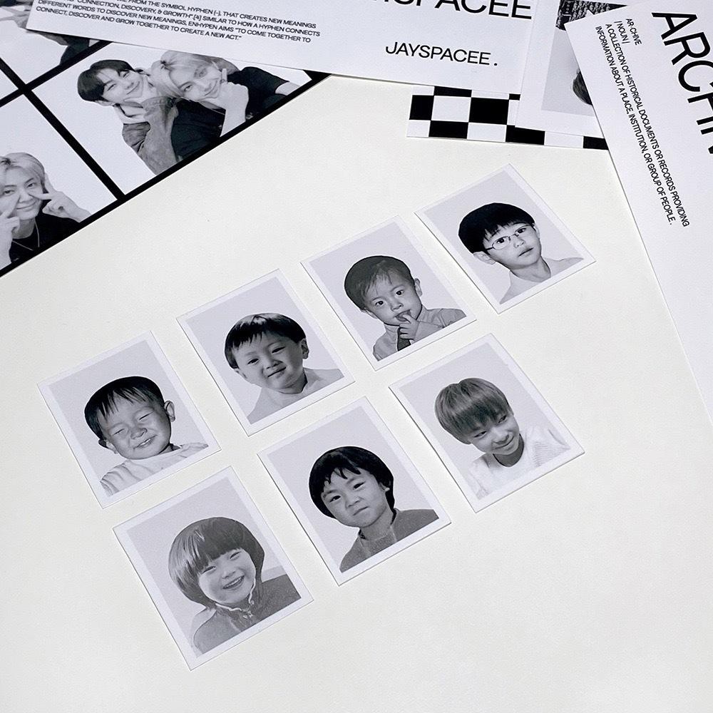[kstuffind] (5) ENHA BABY ID PHOTO PICTURE MEMBER ENHYPEN ENGENE ID ...