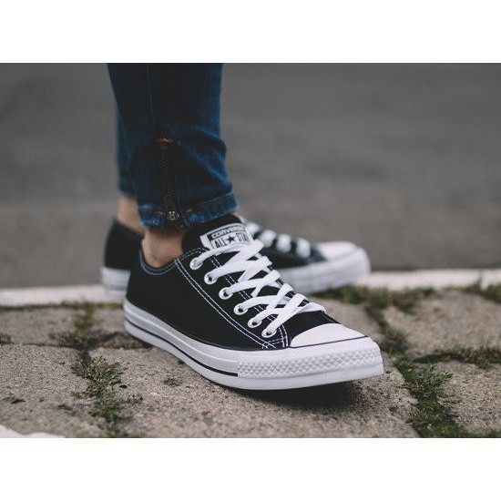 High Quality CONVERSE Chuck Taylor All Star Basic Black M9166C | Shopee ...