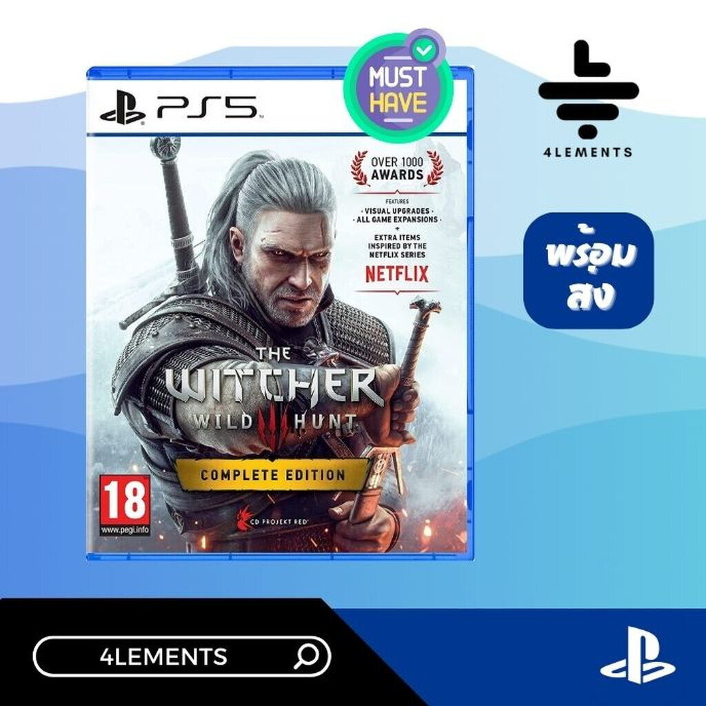 PS5 WITCHER 3: WILD HUNT COMPLETE EDITION (R2/EU) (GAME) (ENG) | Shopee ...