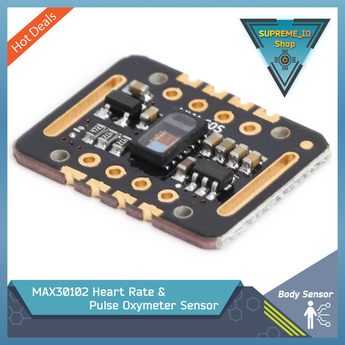 MAX30102 Pulse Oximeter & Heart-Rate Beat Heart Rate Sensor Module ...