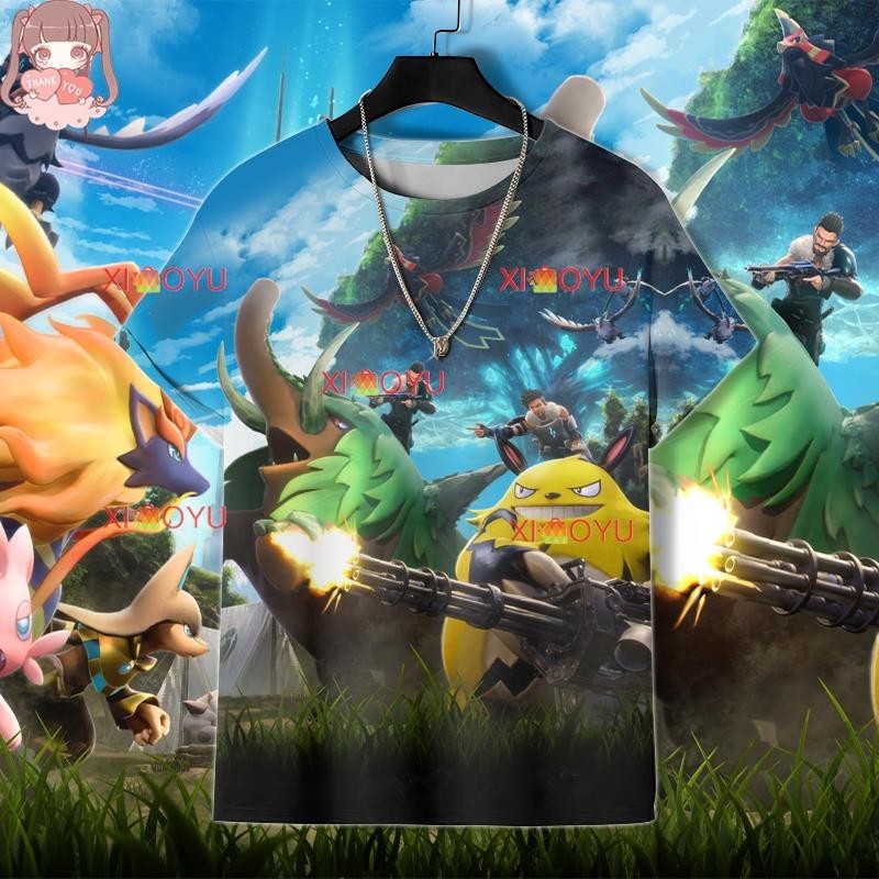2024 Palworld Baju Tshirt Lelaki Thailand Viral Palworld - Steam Game ...