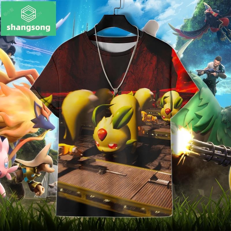 2024 Palworld Baju Tshirt Lelaki Thailand Viral Palworld - Steam Game ...