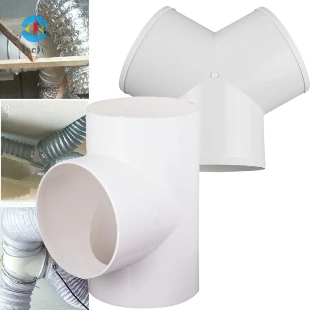 LUOLUVO Exhaust Duct Connector, T/Y Shape 100/150/200mm Quick ...