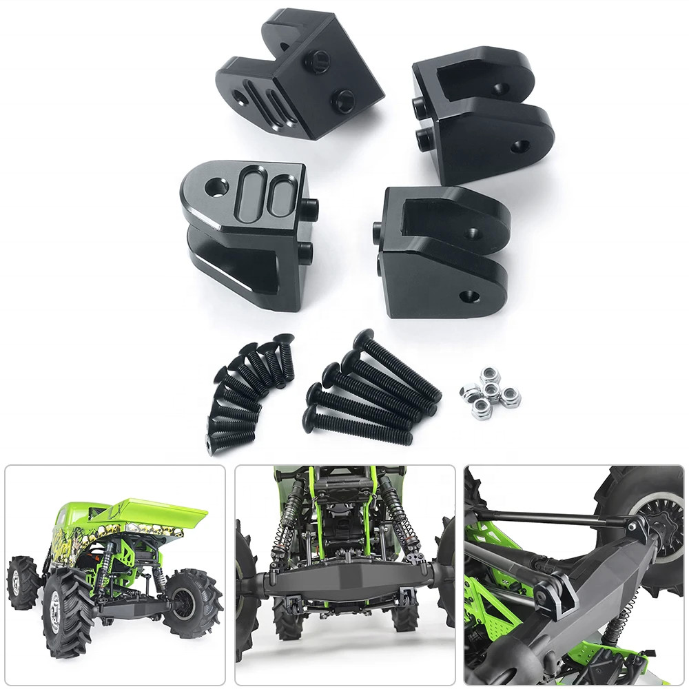 New LMT 4S King Sling 4WD Monster 1/8 RC Truck Model Upgraded Aluminum ...