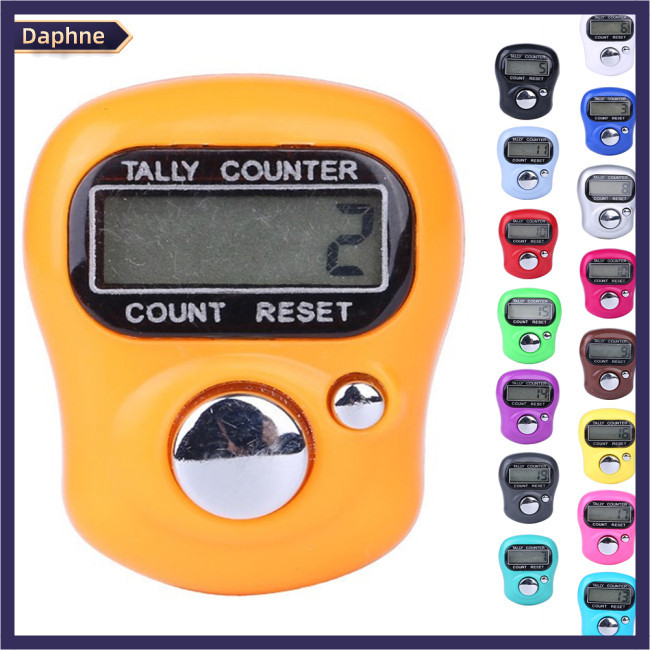 Daphne Finger Tally Counter LED Digital Display Counter Clicker ...
