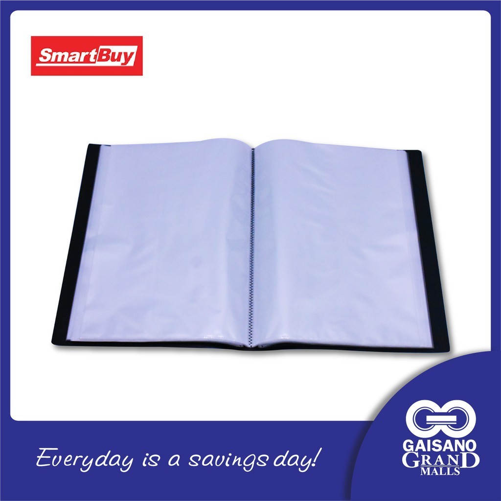 Smartbuy 100 Sheets Soft Bound Clear Book Fc Size 631 | Shopee Philippines