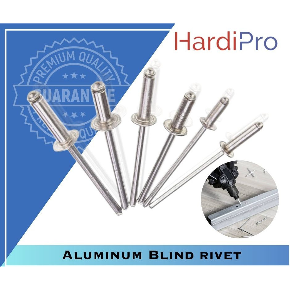 (Per Box) Aluminum Blind Rivet Blind Rivets *1/8X1/2 "or 3/4" *5/32X1/2 ...