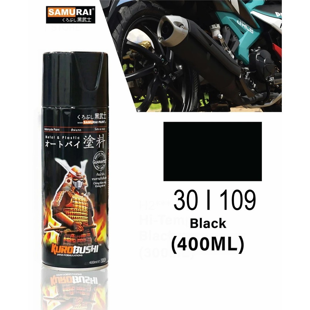 SAMURAI PAINT STANDARD COLORS & PRIMER | KUROBUSHI 400ML | Shopee ...