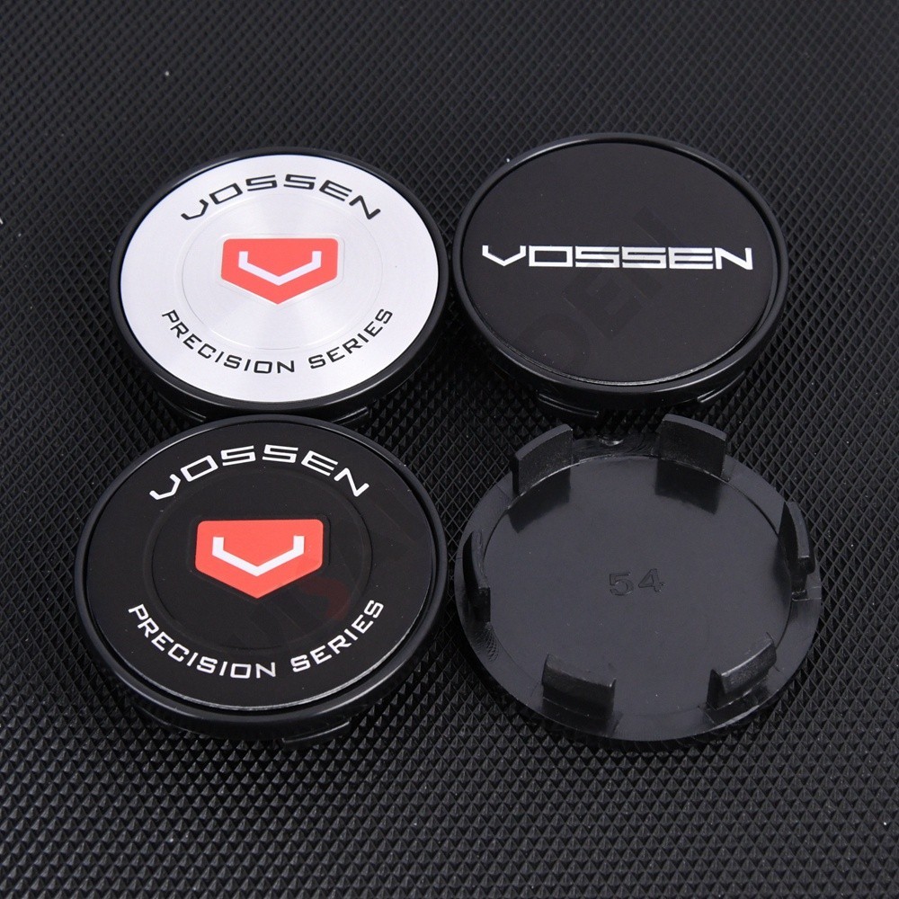 Car modification 4PCS Wheel Cover Hub Cap 54MM/49MM Rim Cap VOSSEN Logo ...