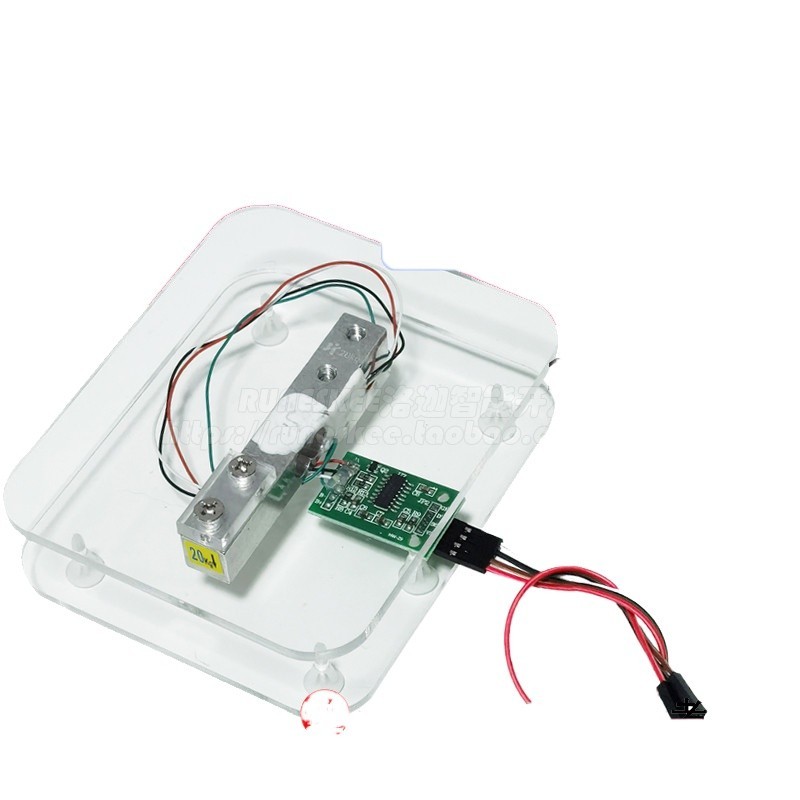 ﹉Square ♣ HX711 module + 5kg pressure sensor set weighing sensor ...