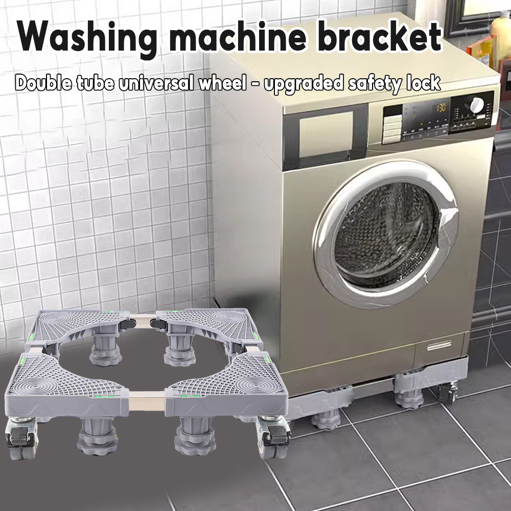 Washing Machine Movable Stand Base Refrigerator Bracket 8 Feet 4 Double ...
