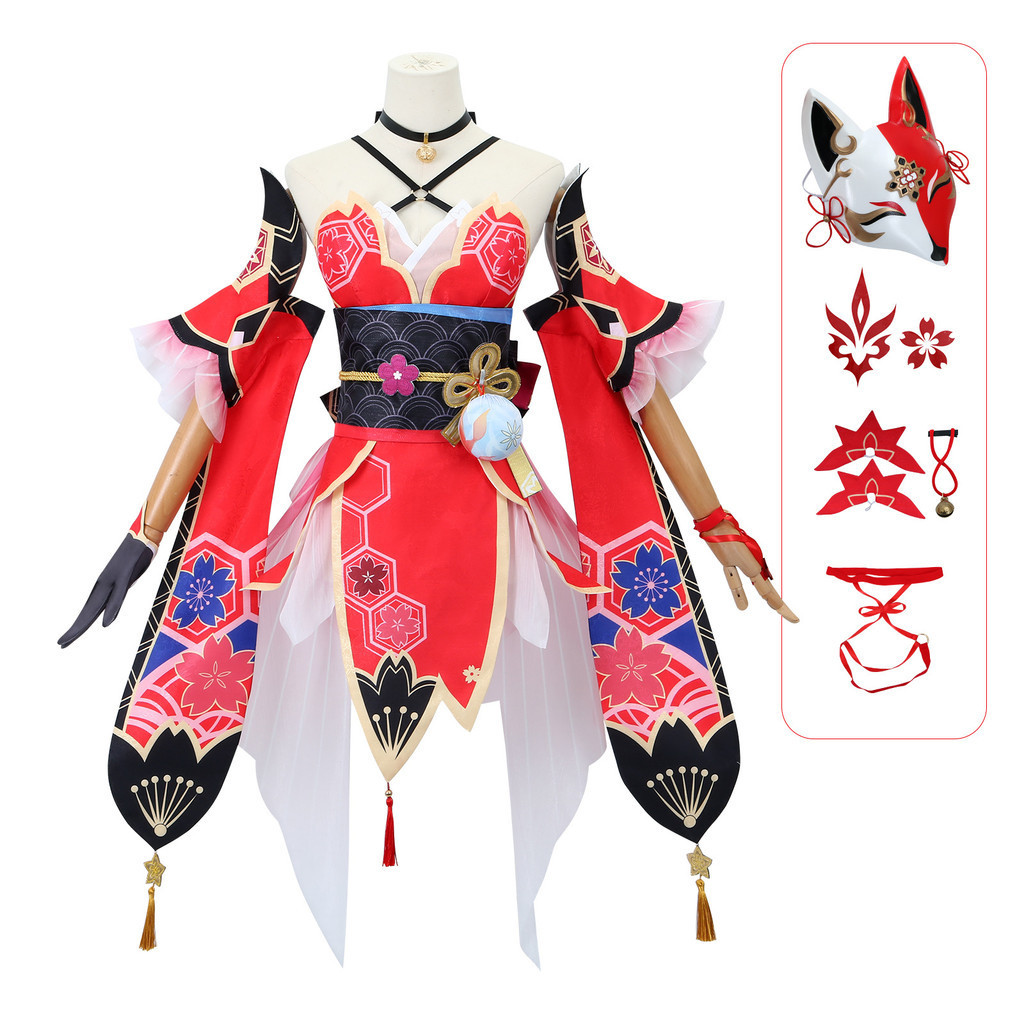 Honkai: Star Rail cos sparkle cosplay Game costume for female hanabi ...