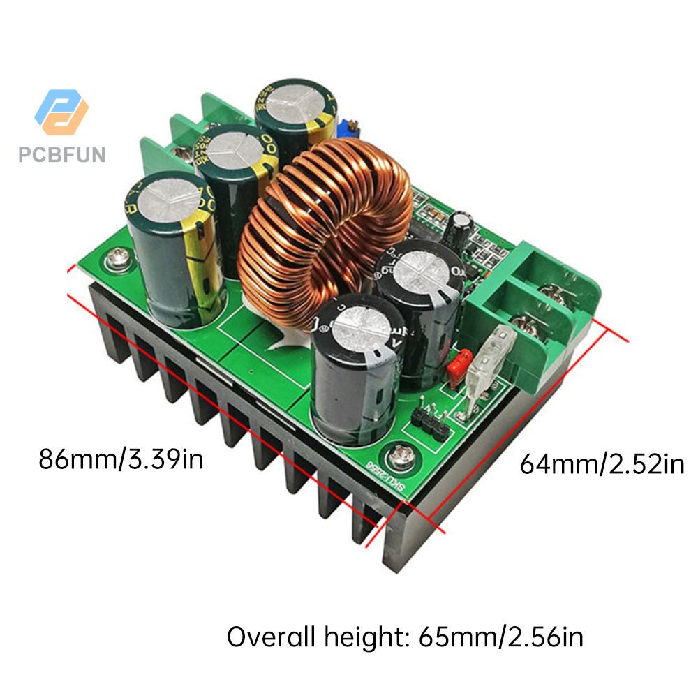 Pcbfun DC-DC Booster Module 1200W 20A Constant Voltage and Constant ... Pcbfun DC-DC Booster Module 1200W 20A Constant Voltage and Constant ...