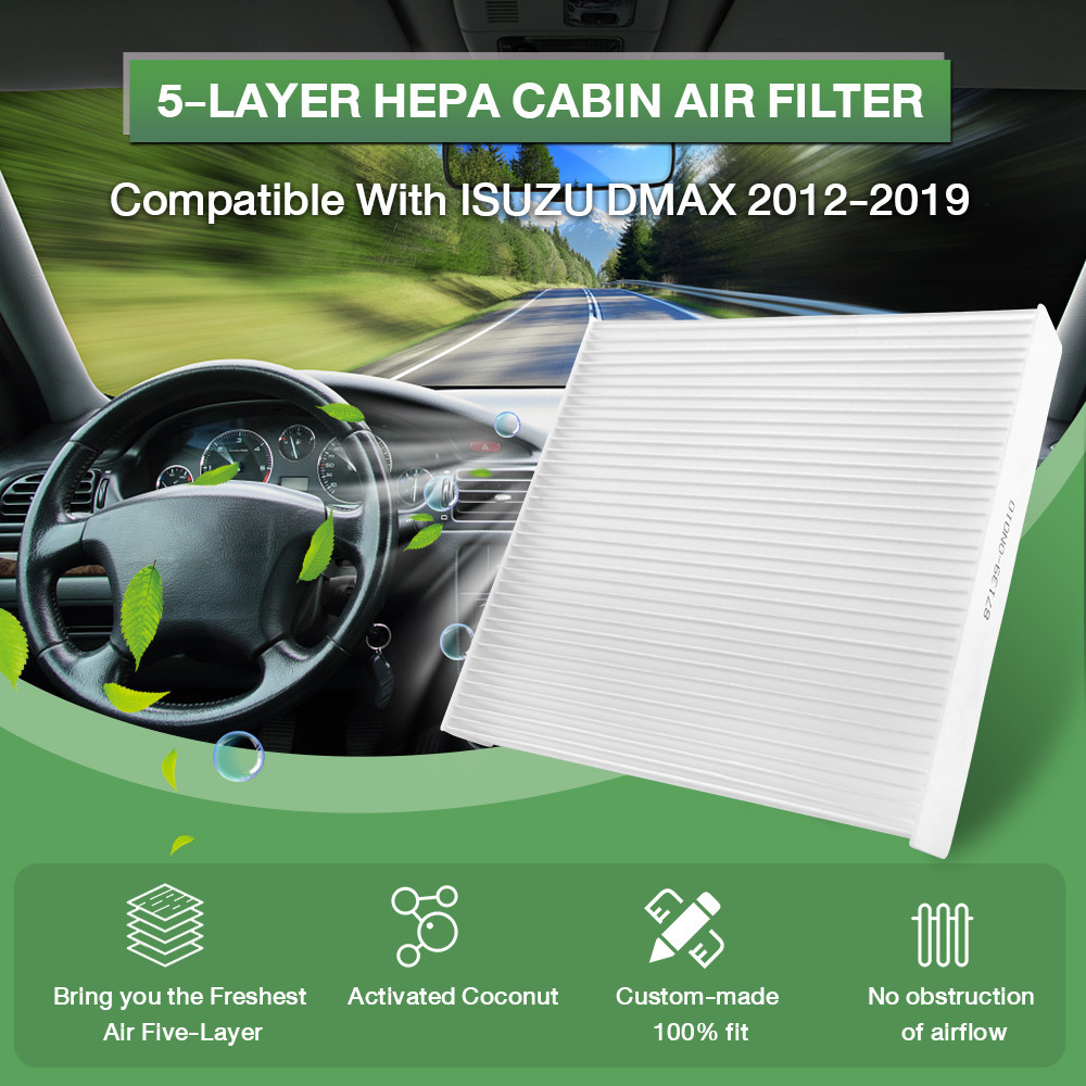 Cabin Filter TOYOTA Yaris/Vigo/Vios/Altis/Fortuner/Prius/Camry/Hiace ...