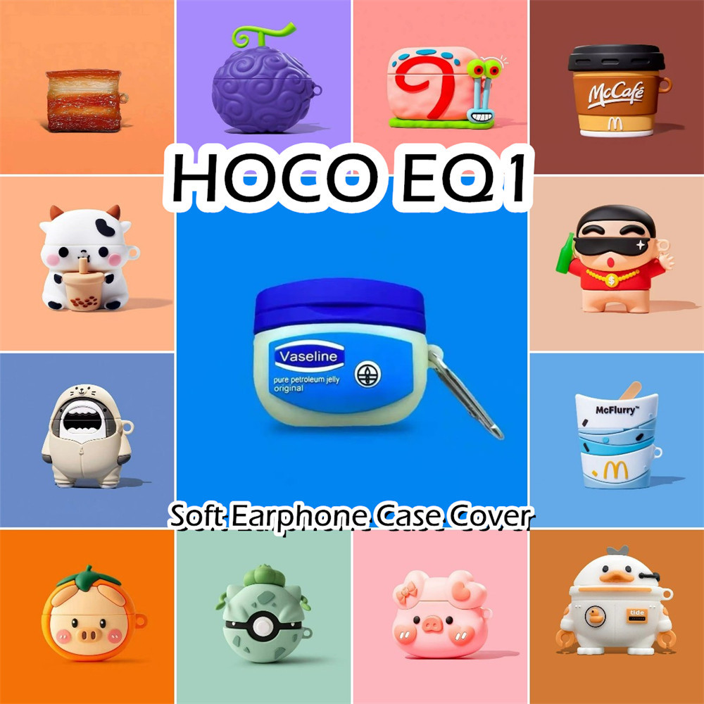 【Future star】 For HOCO EQ1 Case Trendy Cartoon Series Soft Silicone Earphone Case Casing Cover ...