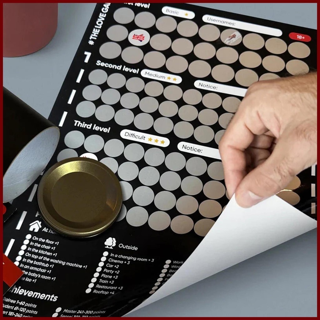 100 Scratch off Date Night Ideas Scratch Diary and Planner of Bedtime ...